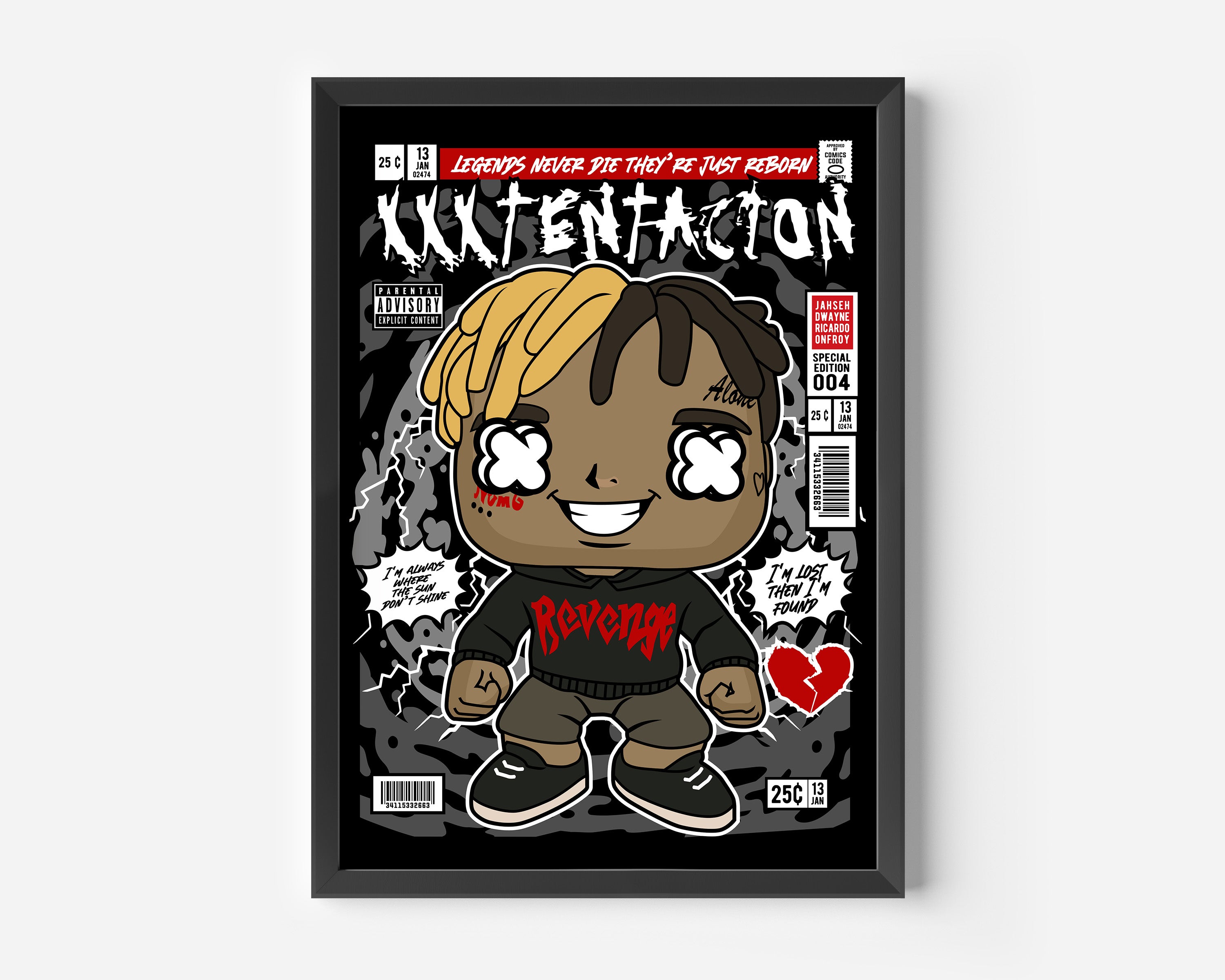 Xxxtentacion Poster Dank N Drip