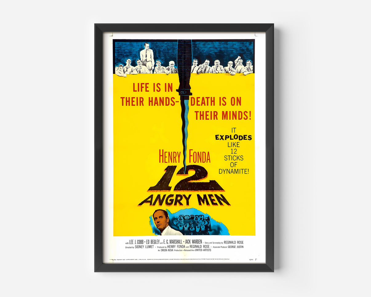 12 Angry Men Vintage Poster – Dank N Drip