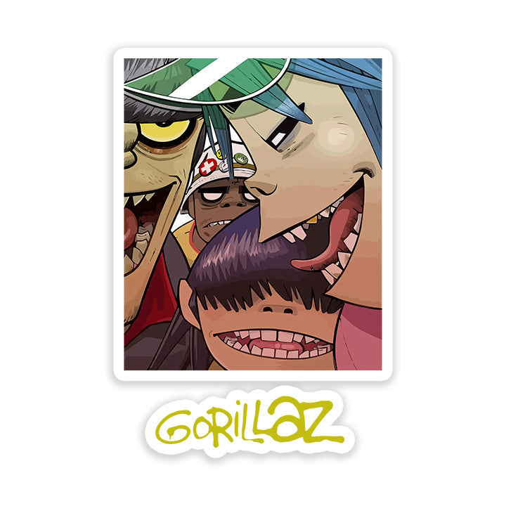Gorillaz sticker – Dank N Drip