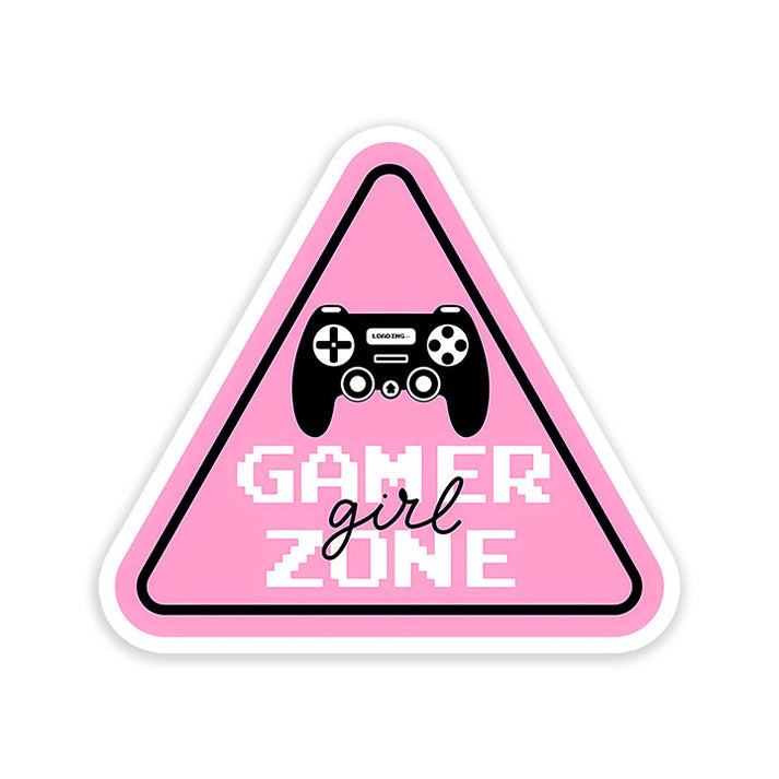 Gamer Zone Girl Sticker – Dank N Drip