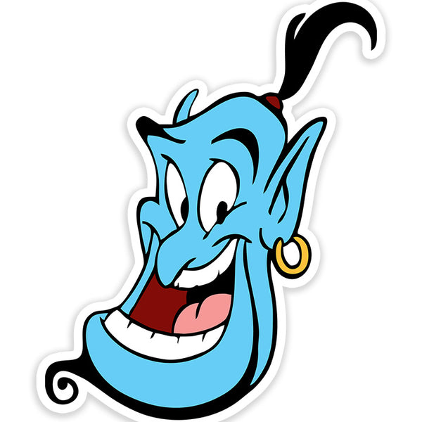 Genie Face Sticker – Dank N Drip