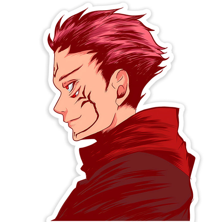 Sukuna Jujutsu Kaisen Sticker – Dank N Drip