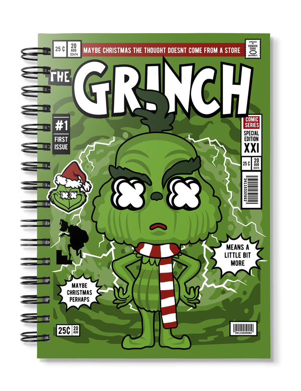 The Grinch Pop Art Notebook – Dank N Drip
