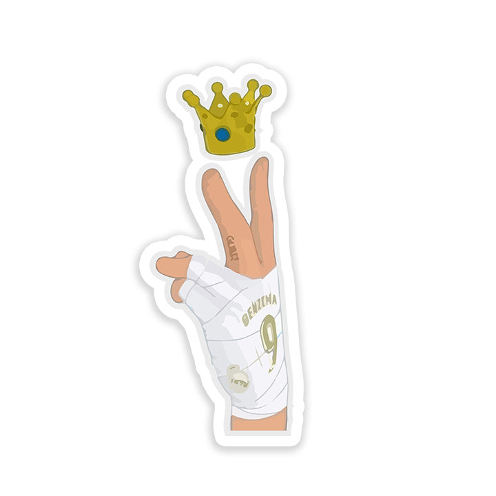 Karim Benzema Hand Sticker – Dank N Drip