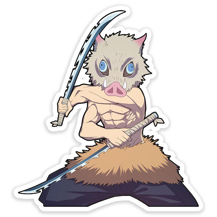 Inosuke Hashibira Slayer Sticker – Dank N Drip