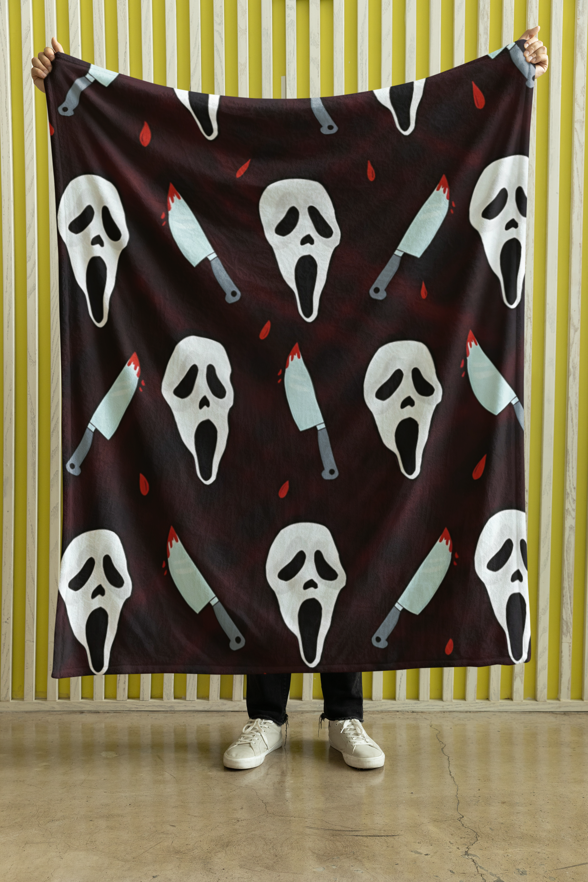 Scream Movie Blanket – Dank N Drip