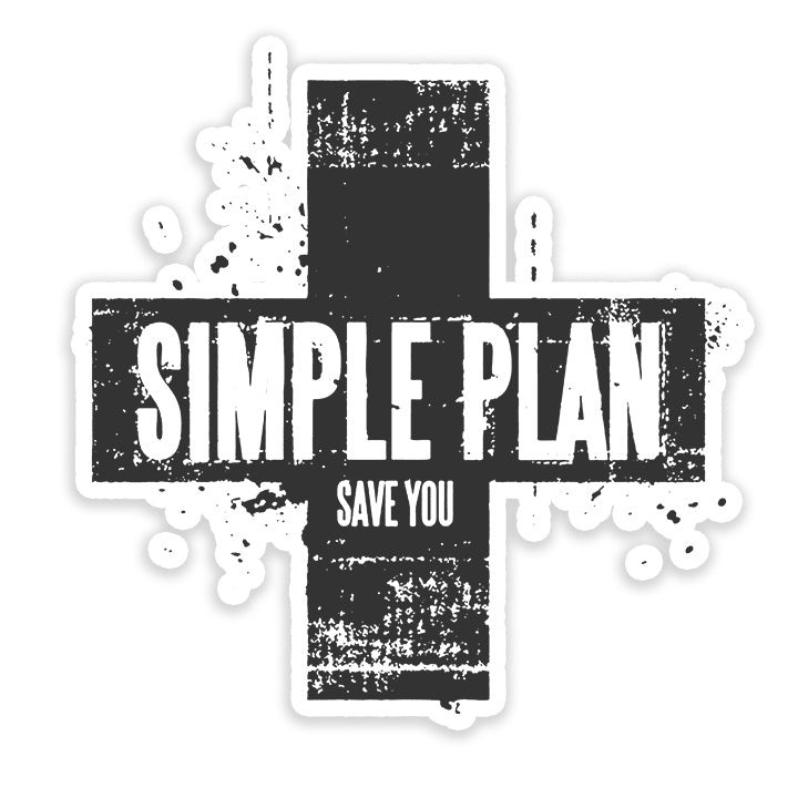 Simple plan Band sticker – Dank N Drip