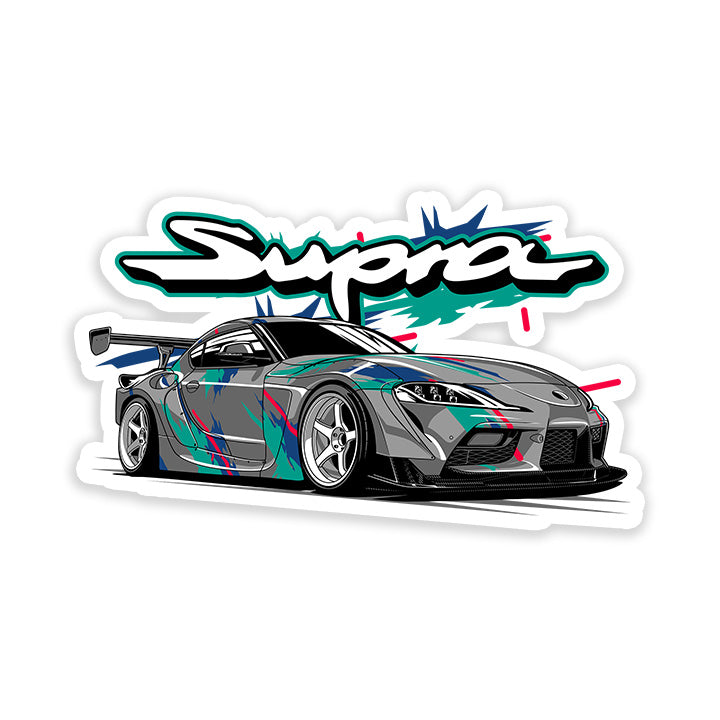 Toyota Supra Sticker – Dank N Drip