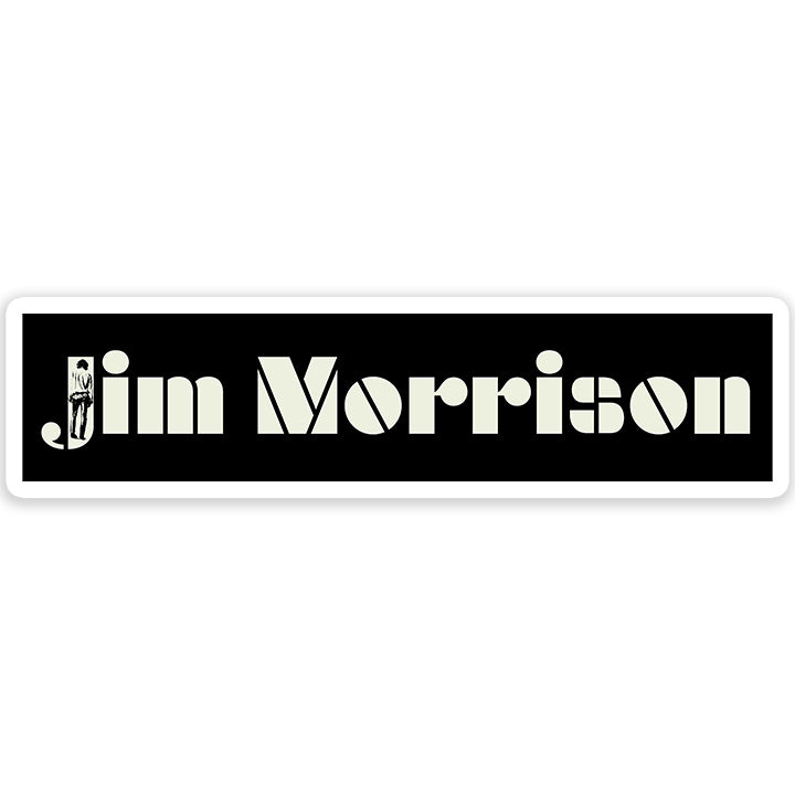 Jim Morrison Sticker – Dank N Drip